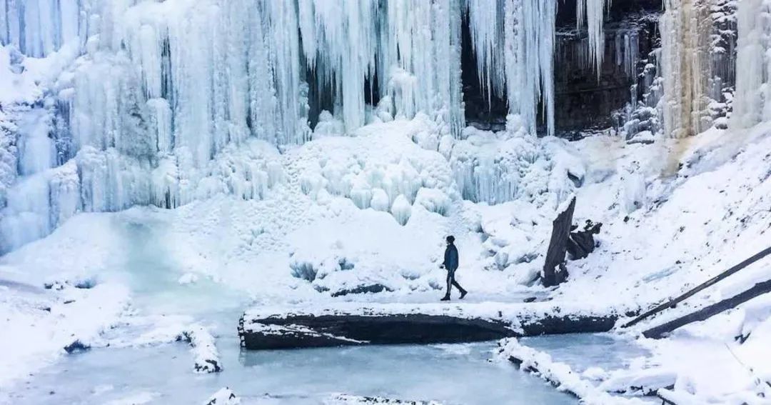 Hamilton Frozen Waterfalls
